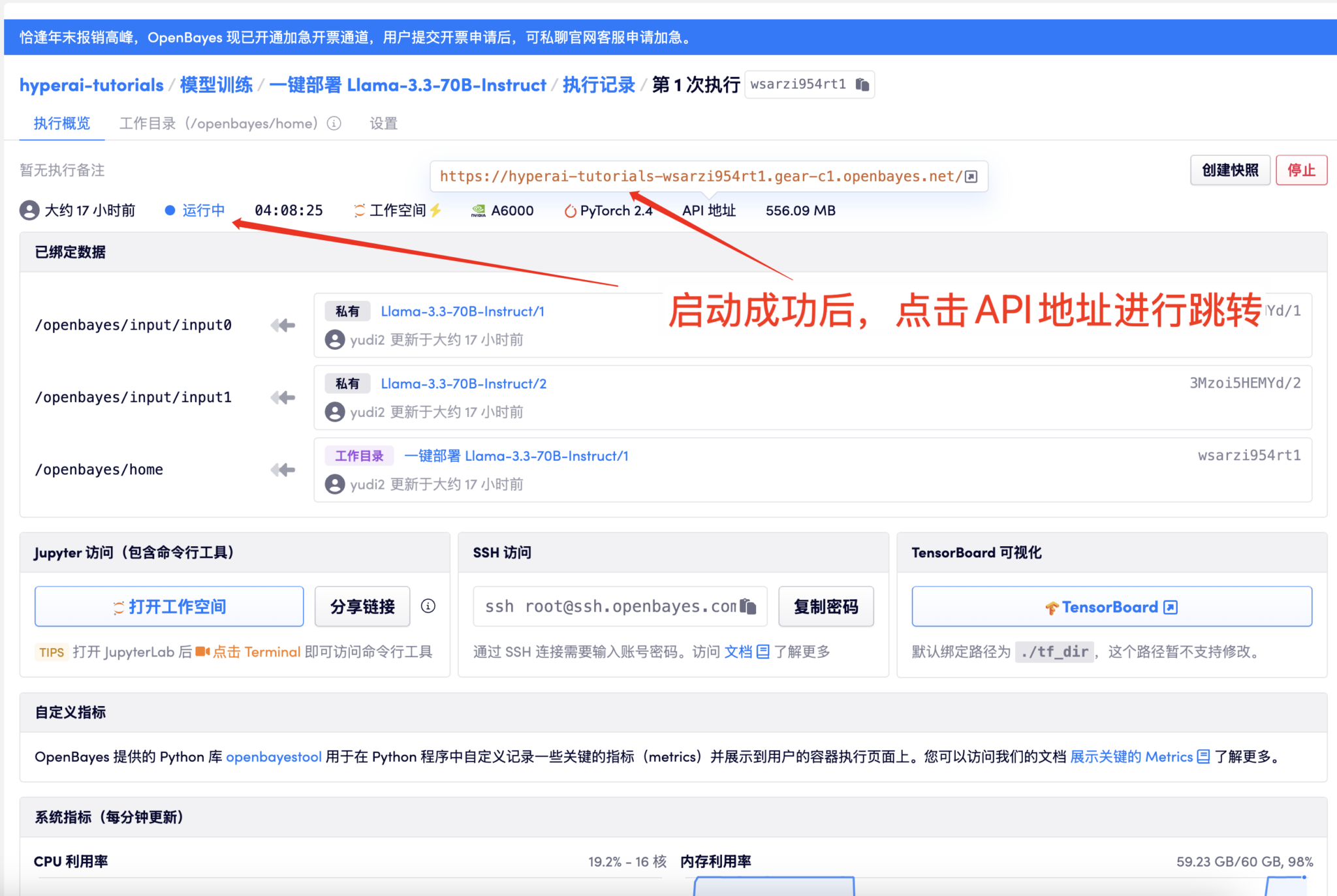 一键部署 Llama-3.3-70B-Instruct | Notebooks | HyperAI超神经