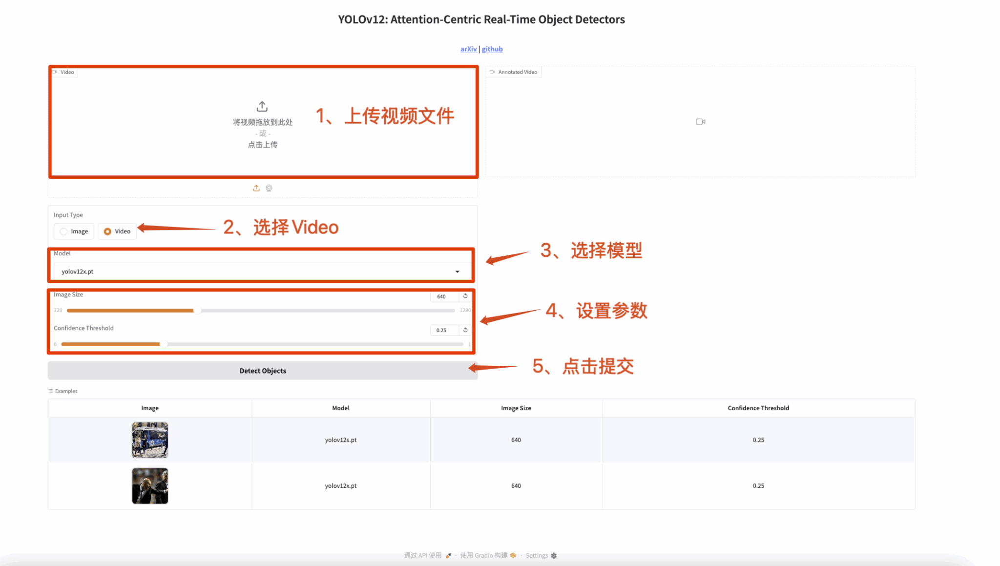 一键部署 YOLOv12 | Notebooks | HyperAI超神经