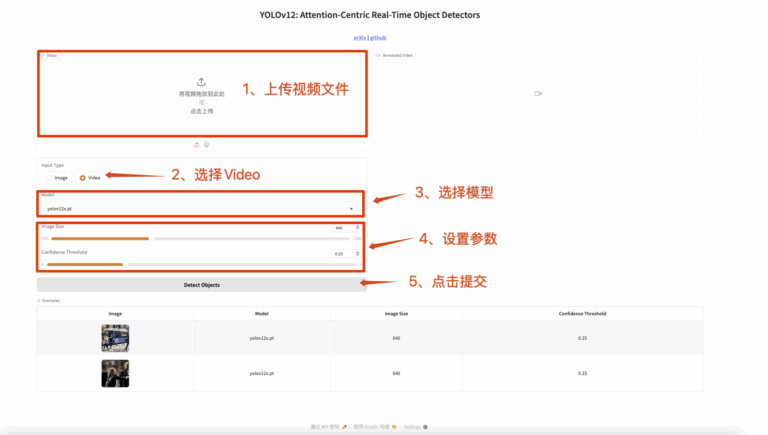 一键部署 YOLOv12 | Notebooks | HyperAI超神经