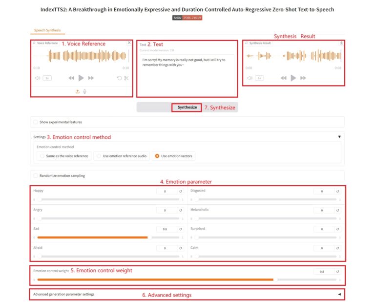 IndexTTS-2：突破自回归 TTS 时长与情感控制瓶颈 | Notebooks | HyperAI超神经