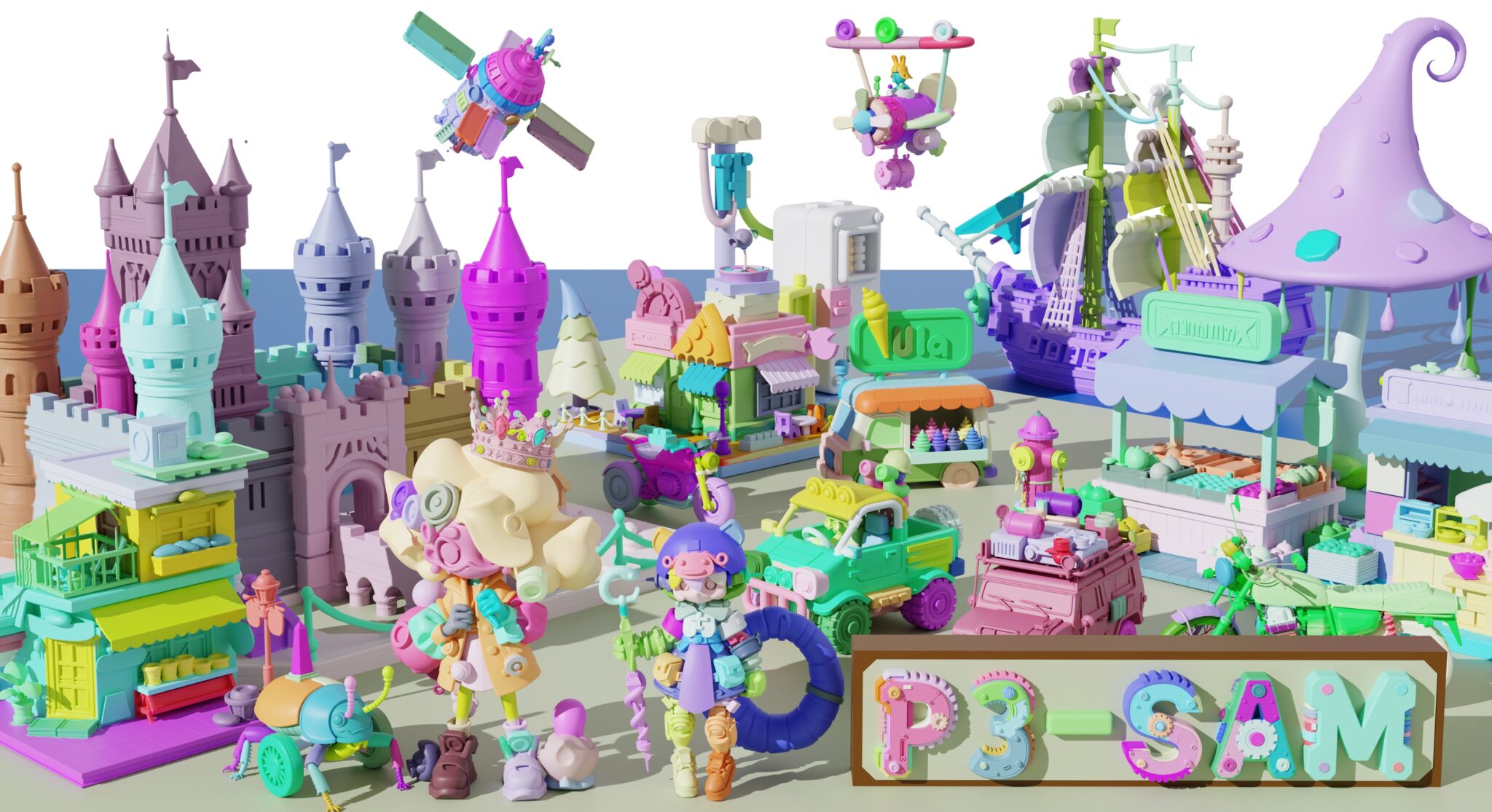 Hunyuan3D-Part：组件式 3D 生成模型 | Notebooks | HyperAI超神经