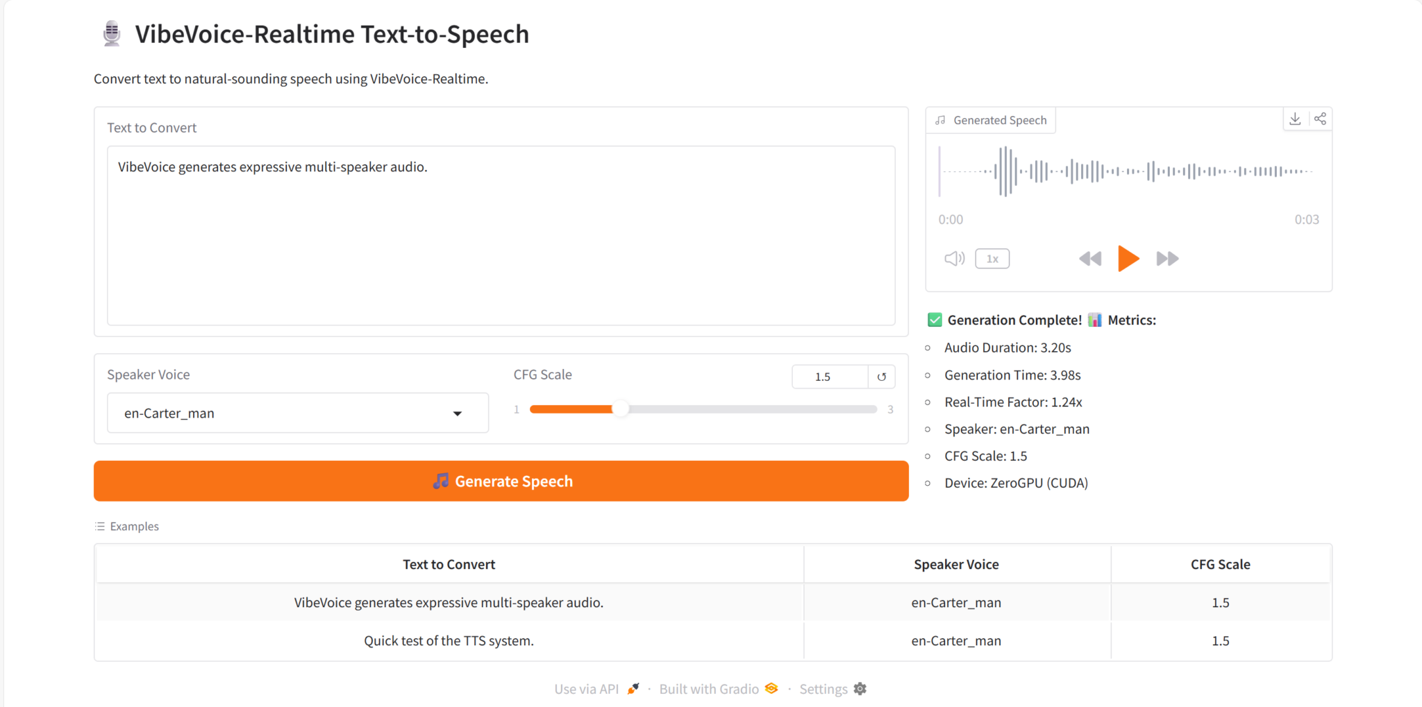 VibeVoice-Realtime TTS：实时语音合成服务 | Notebooks | HyperAI超神经